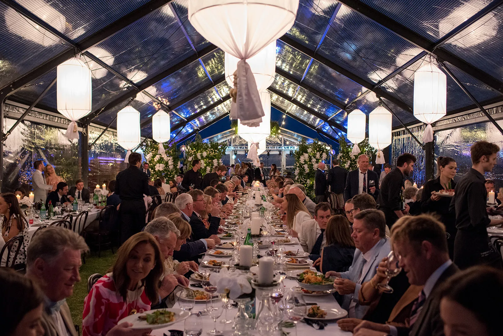 Sarah's 50th - White Marquee