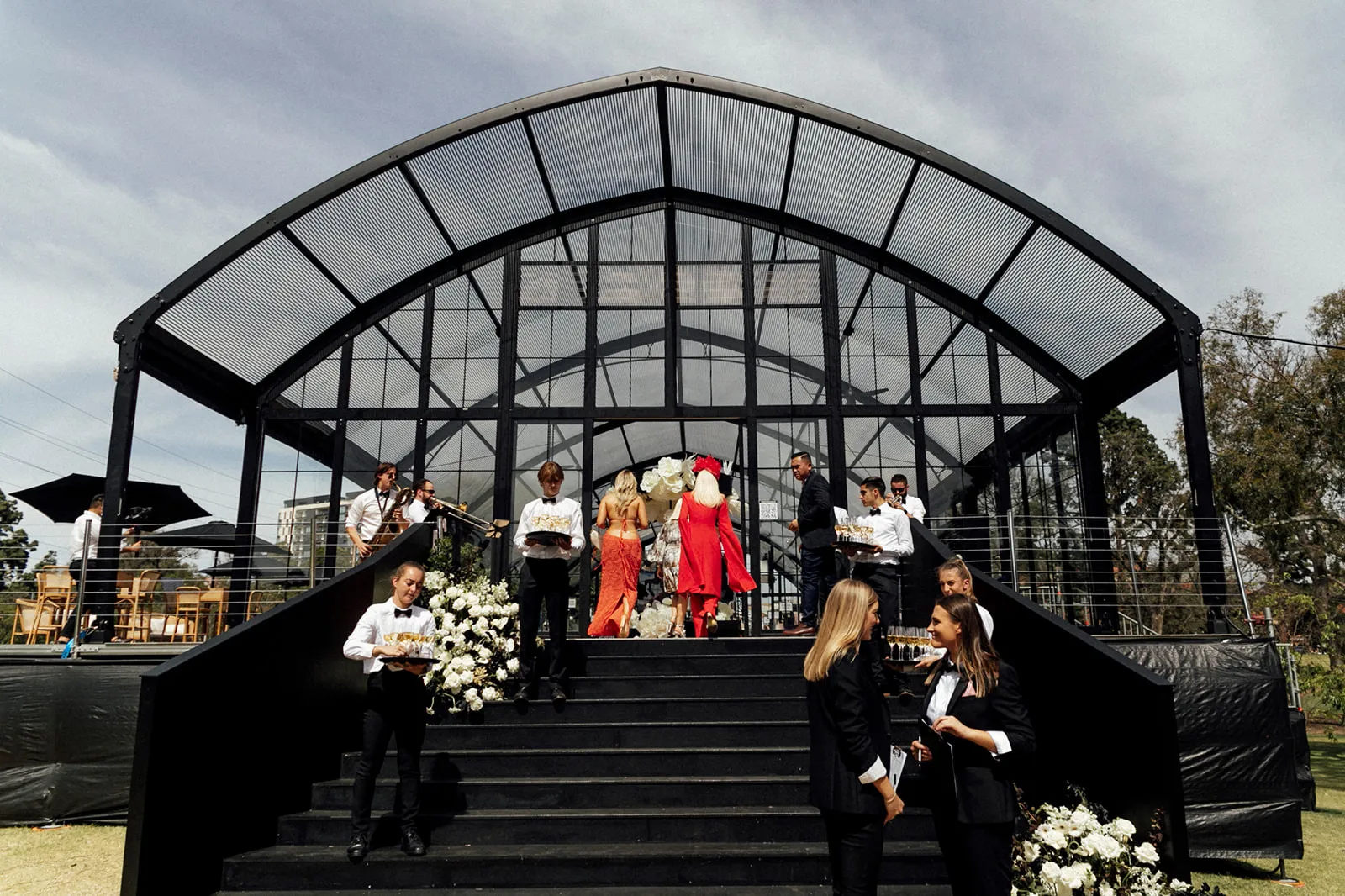 Raised Structures - White Marquee Event and Party Hire Adelaide